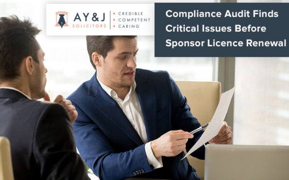 Compliance Audit Finds Critical Issues | AY&J Solicitors