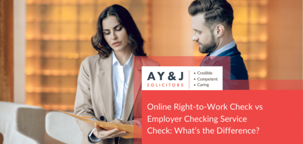 Right to Work check (RTW) vs Employer Checking Service check