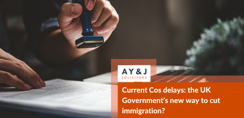 UK CoS Delays: A New Tactic to Cut Immigration?