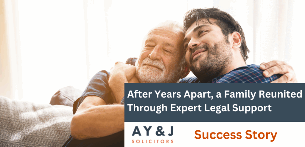 After Years Apart, a Family Reunited Through Expert Legal Support - A Y ...